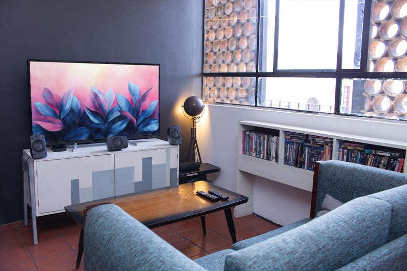 Abstract Botanical 9 Digital Download, Frame TV Art, Smart TV Art ...