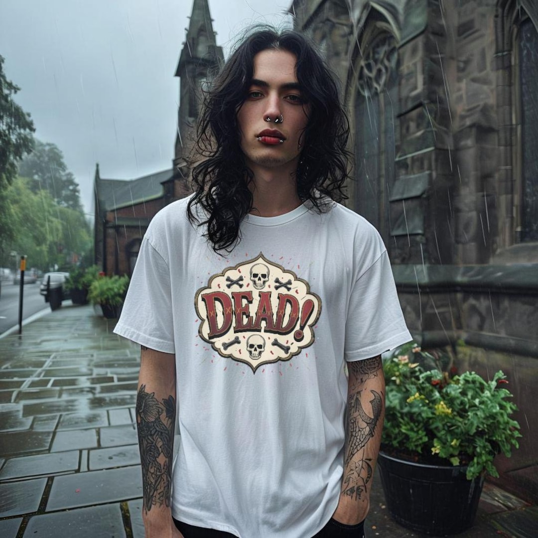 My Chemical Romance Dead Tshirt for Elder Emo MCR the Black Parade Tee ...