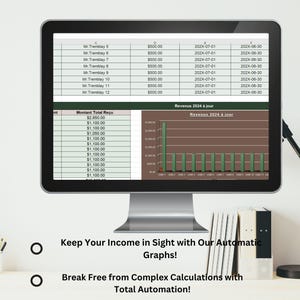 Landlord Excel Rent Tracker Rental Income Tracker Rental Spreadsheet 1 ...