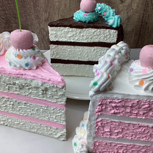 Fake Cake Slice - Etsy