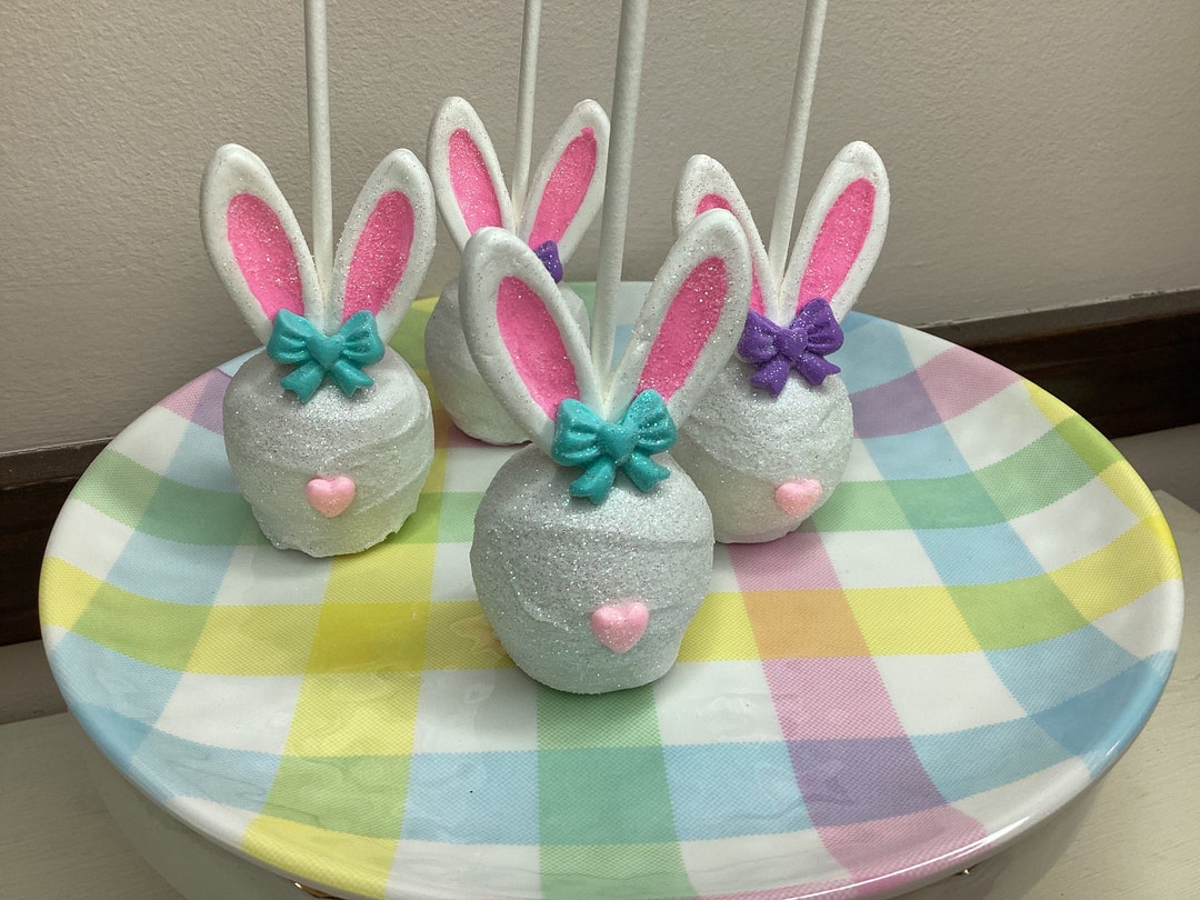 Faux Bunny Cake Pop Easter Decor - Etsy