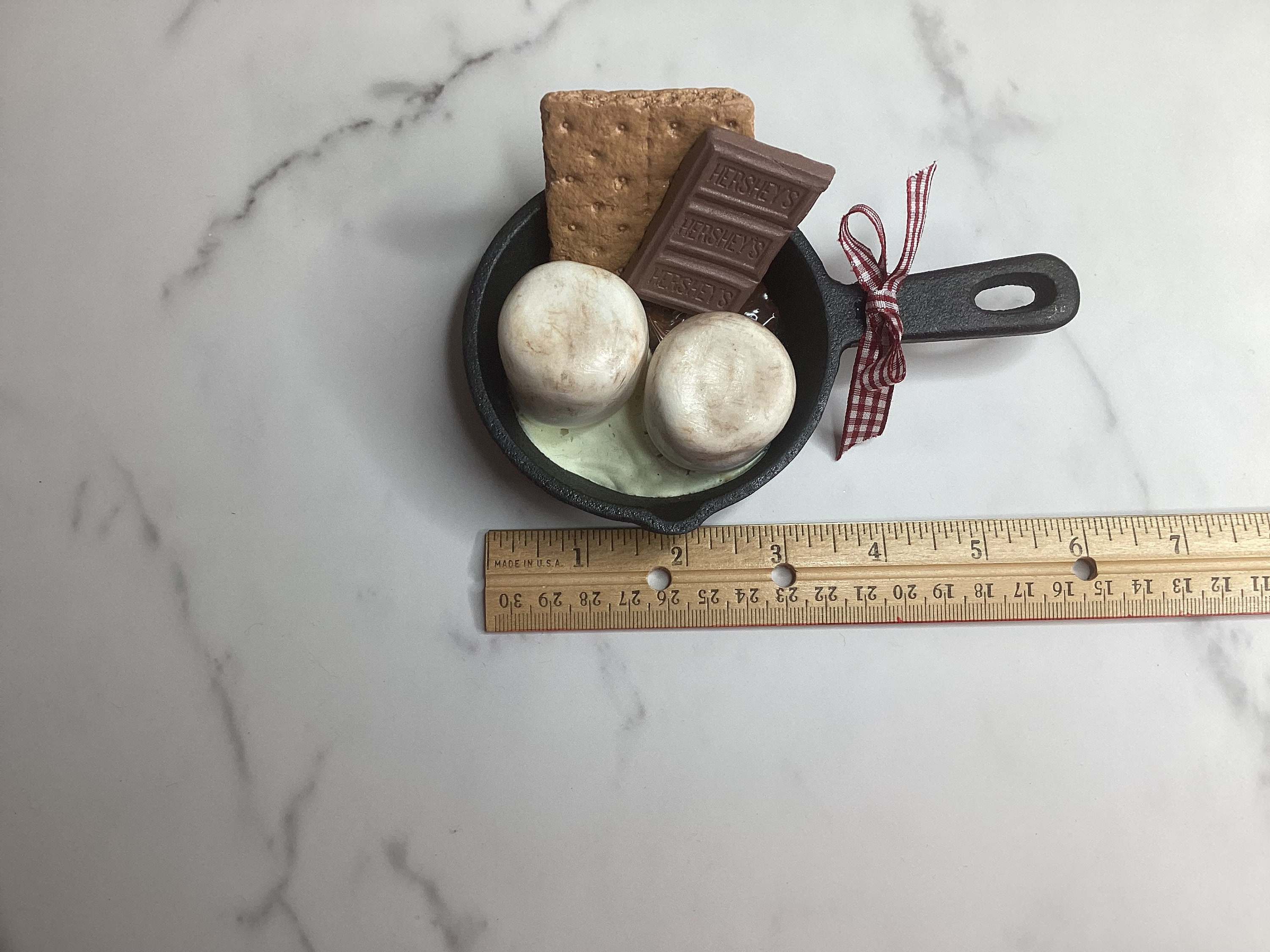 Smores Cast Iron Skillet Fake Bake - Etsy