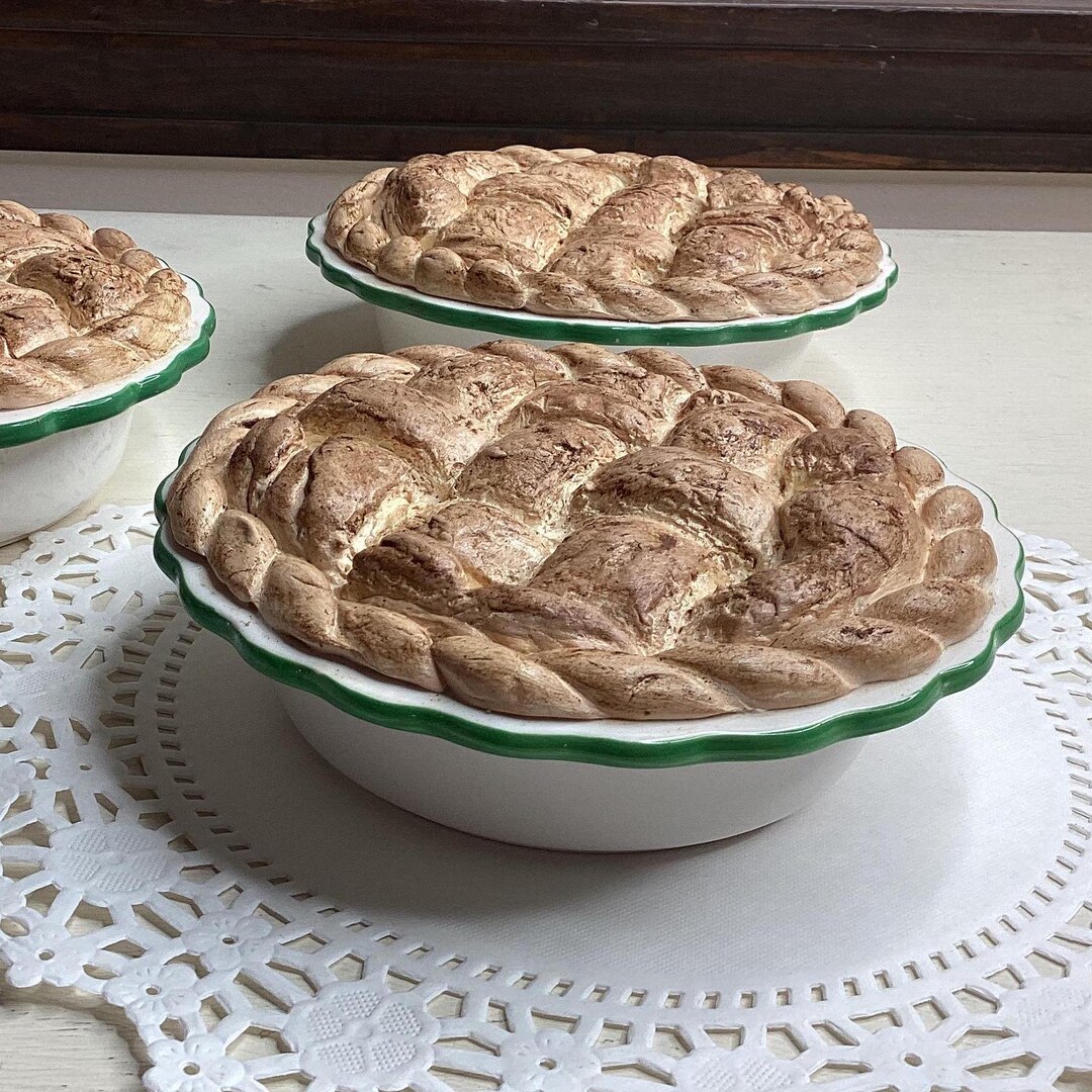 Fake Rustic Primitive Farmhouse Vintage Look Pie - Etsy