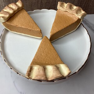 Fake Pumpkin Pie Slice Fall Thanksgiving Decor - Etsy