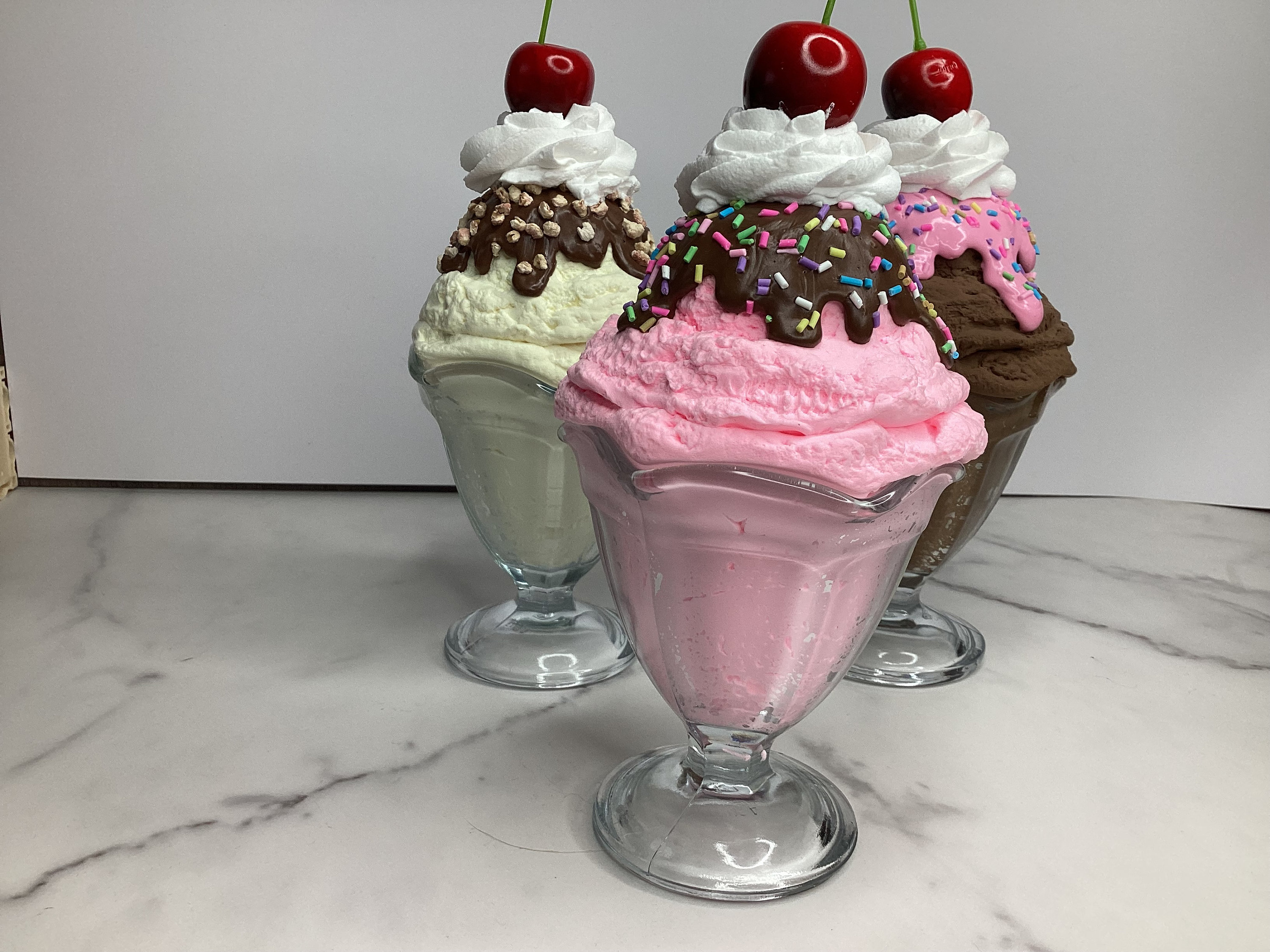 Fake Ice Cream Sundae Retro 50s Diner Decor - Etsy