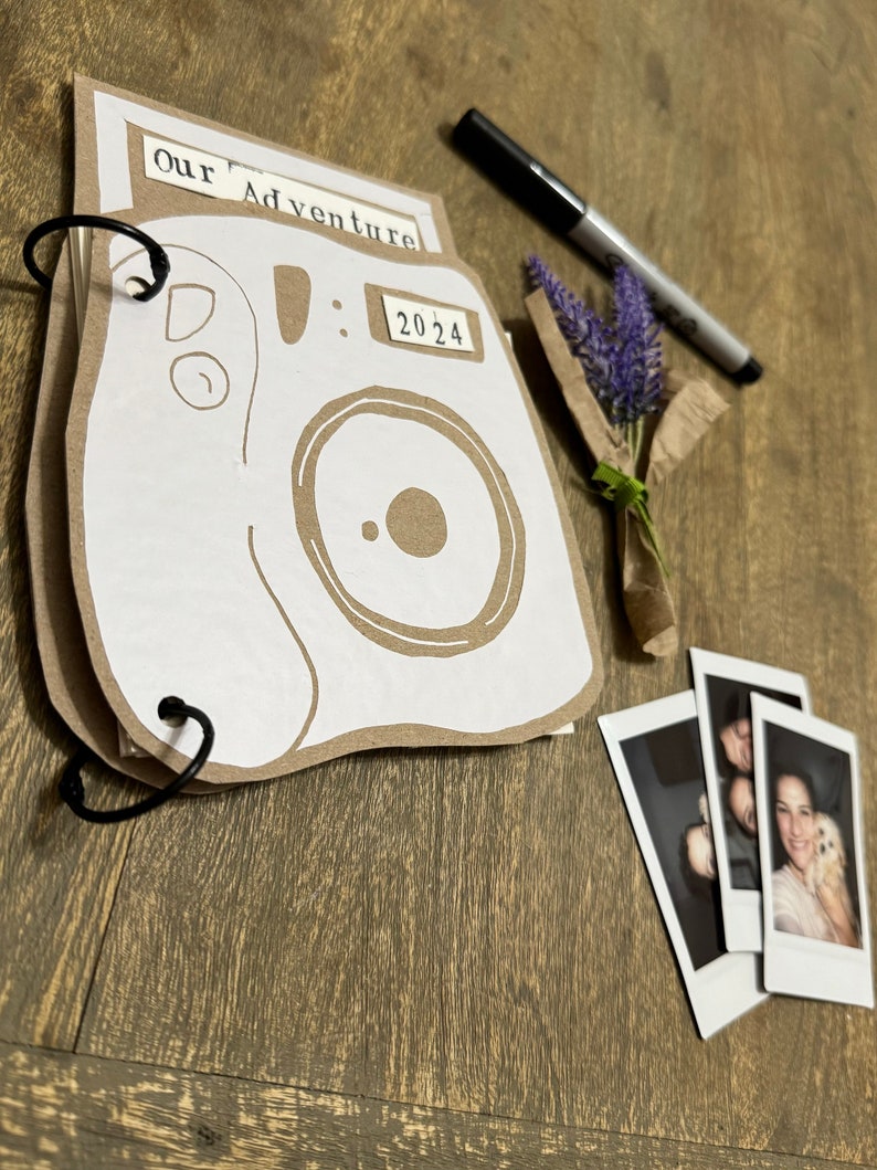 Happy Birthday Photo Gift Book Interactive Scrapbook for Polariod ...