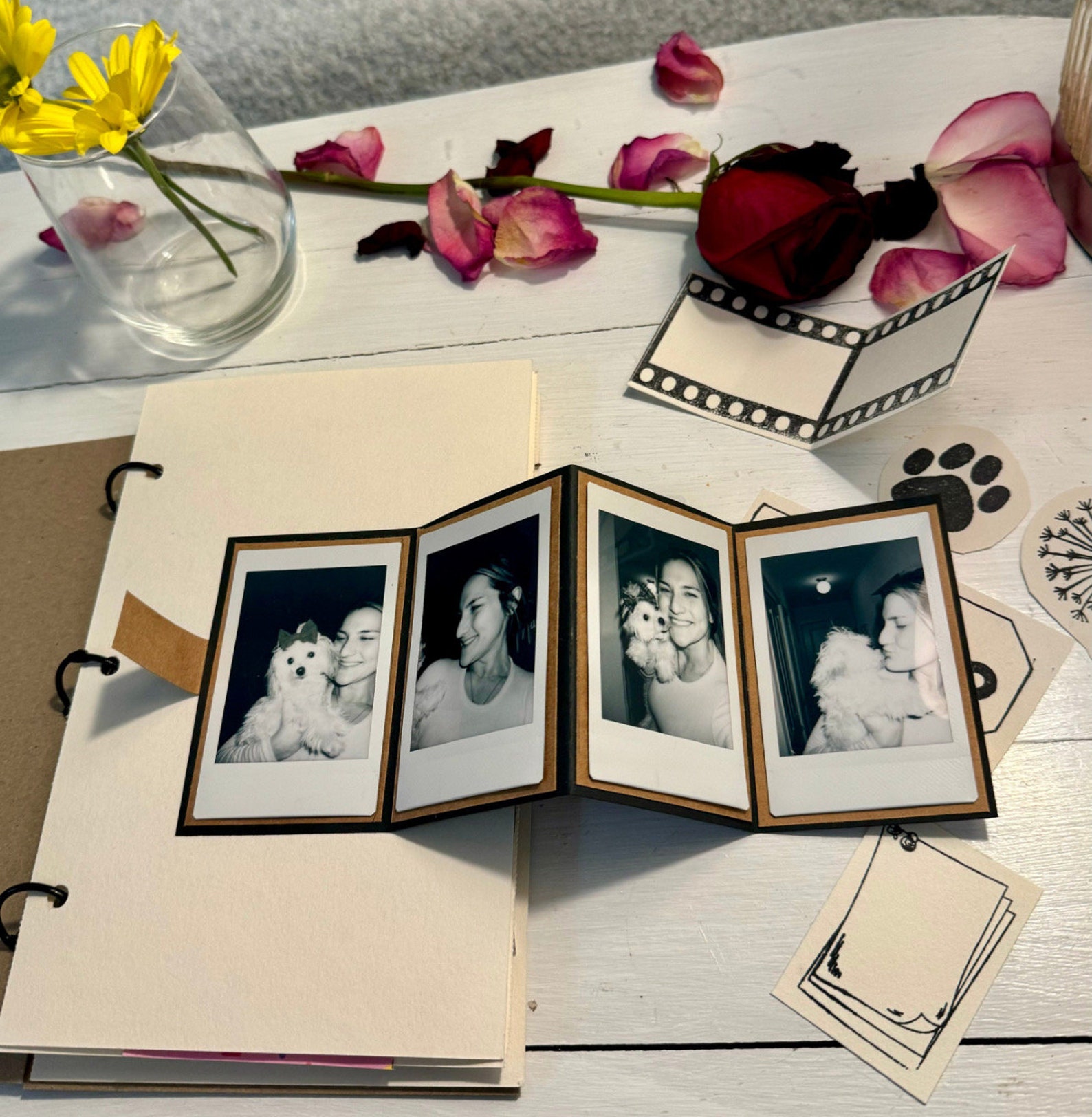 Interactive Memory Scrapbook With Custom Title - Etsy