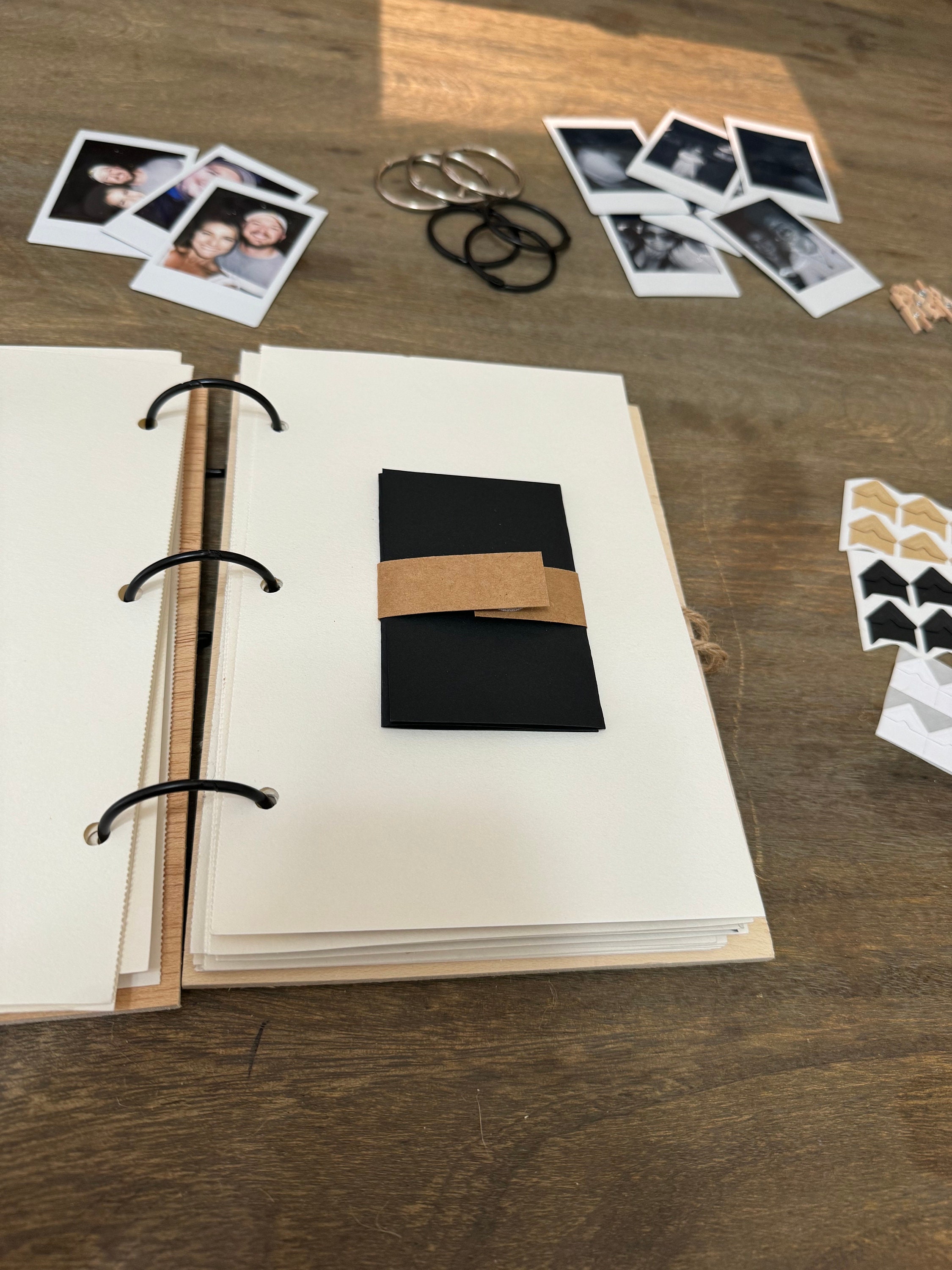 Trifold Scrapbook Page Ideas Personalized Fotofolio Scrapbook for Him ...