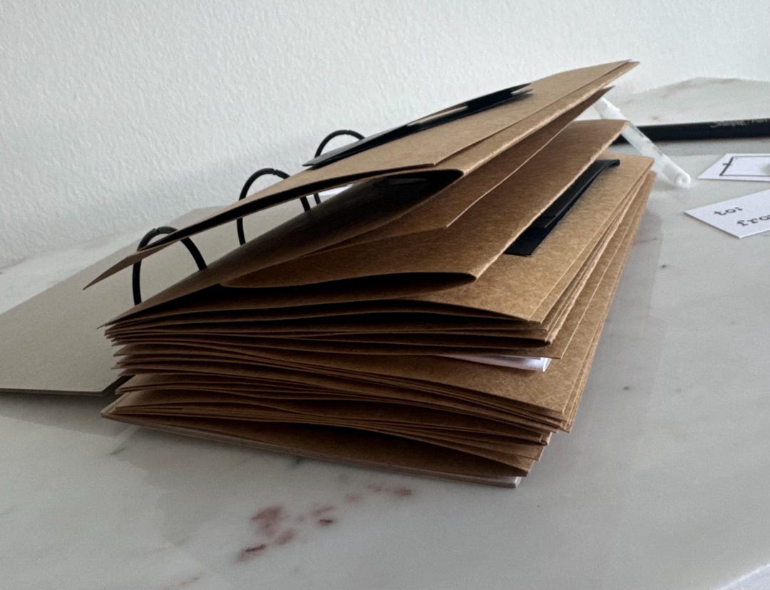 Fun Interactive Scrapbook With Brown Pages for Boyfriend Adventure Book ...