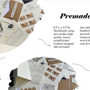 Mini Cute Scrapbook for Best Friend Cute Scrapbook for Boyfriend Cute ...