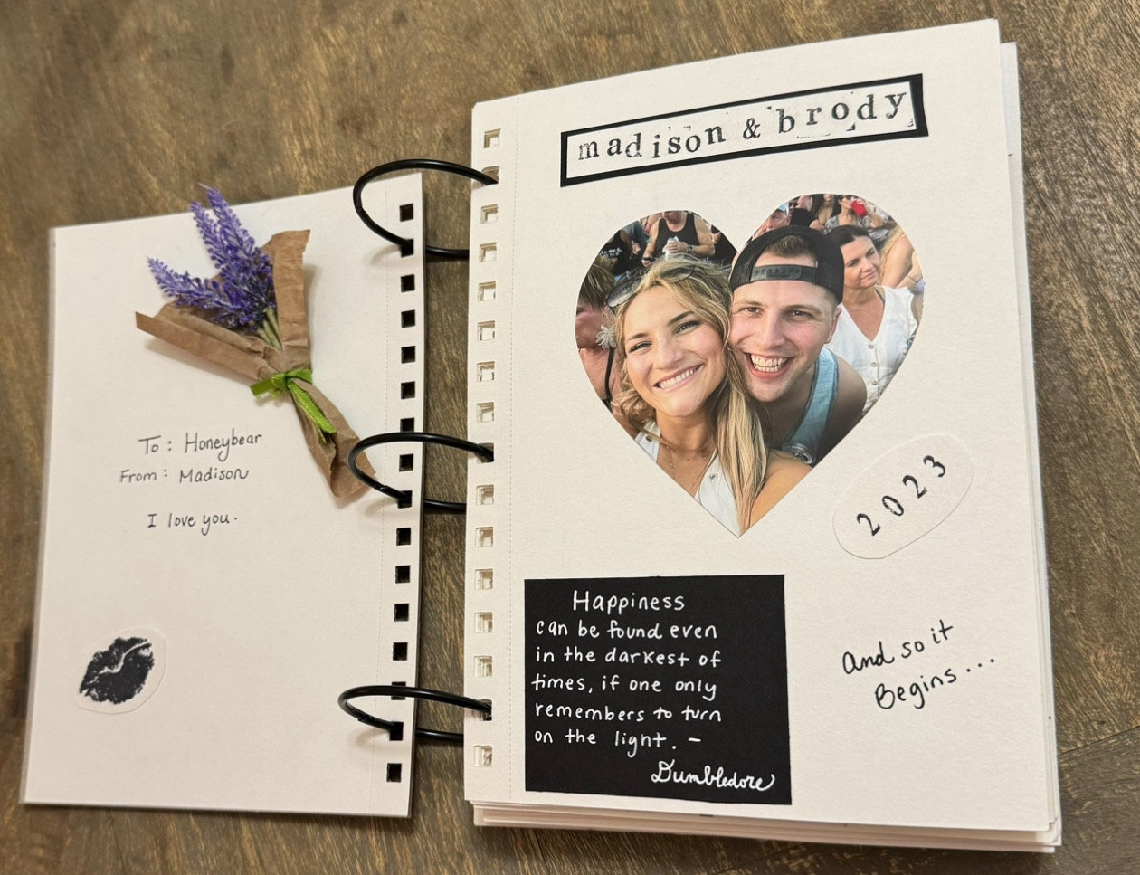Dating Book, Bumble Hinge Tinder Dating Memory Book, Couples Gift ...