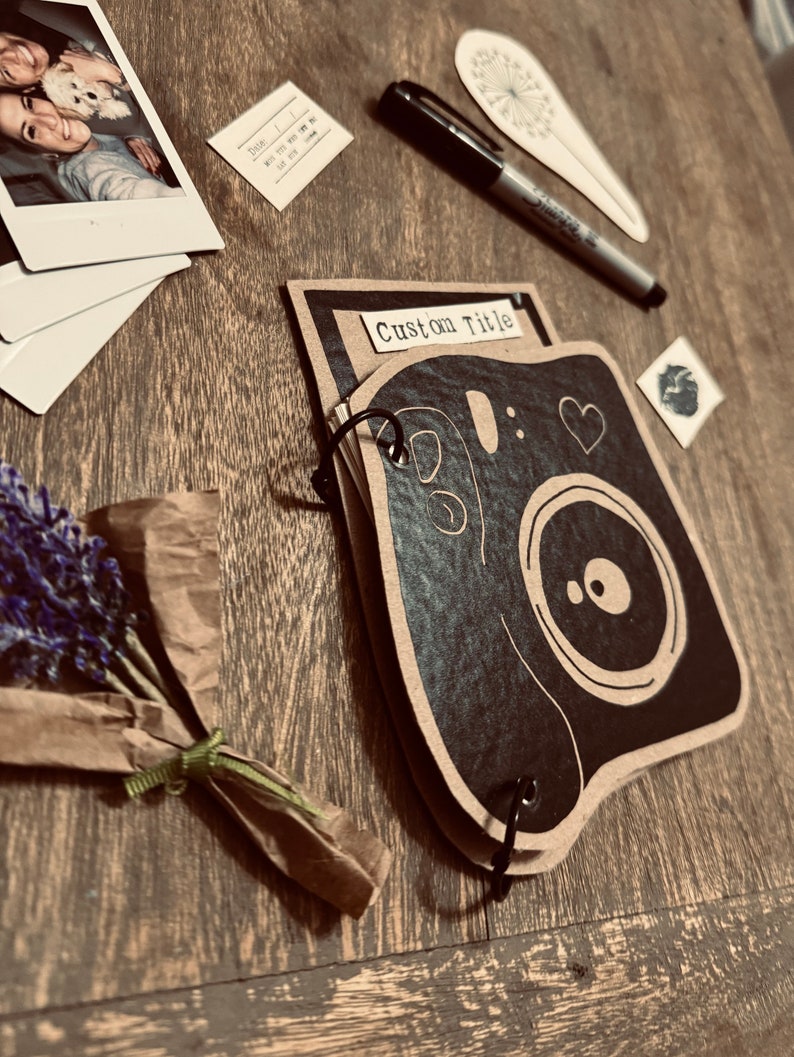 Happy Birthday Photo Gift Book Interactive Scrapbook for Polariod ...