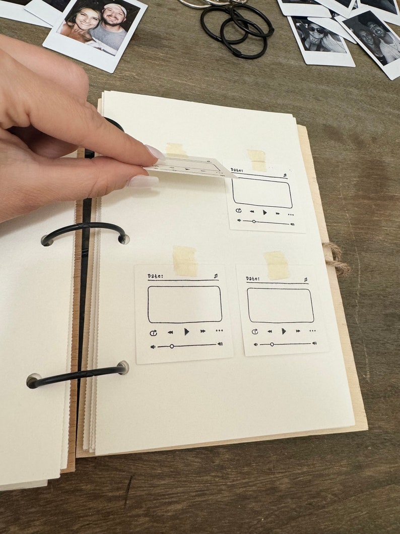 Premade Fun Interactive Scrapbook DIY Unique Preassembled Photo Album ...