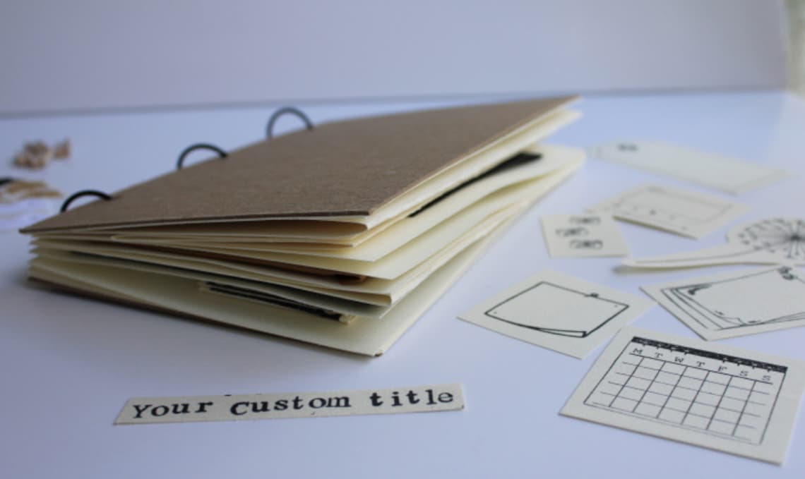 Premade Fun Interactive Scrapbook DIY Unique Preassembled Photo Album ...