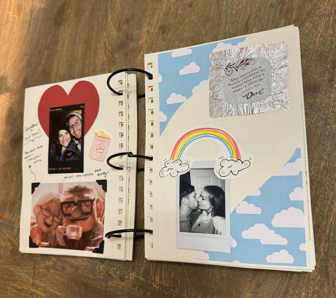 Fun Interactive Premade Our Adventure Book Scrapbook Couples Gift for ...