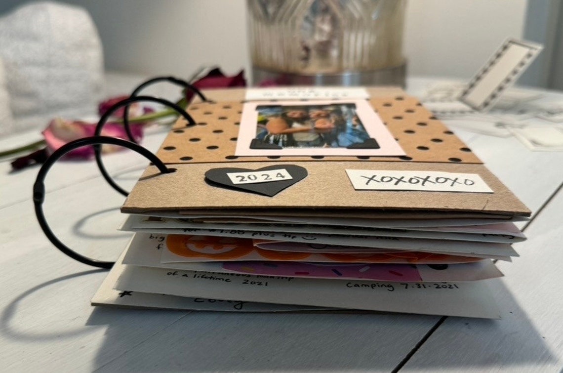 Mini Cute Scrapbook for Best Friend Cute Scrapbook for Boyfriend Cute ...