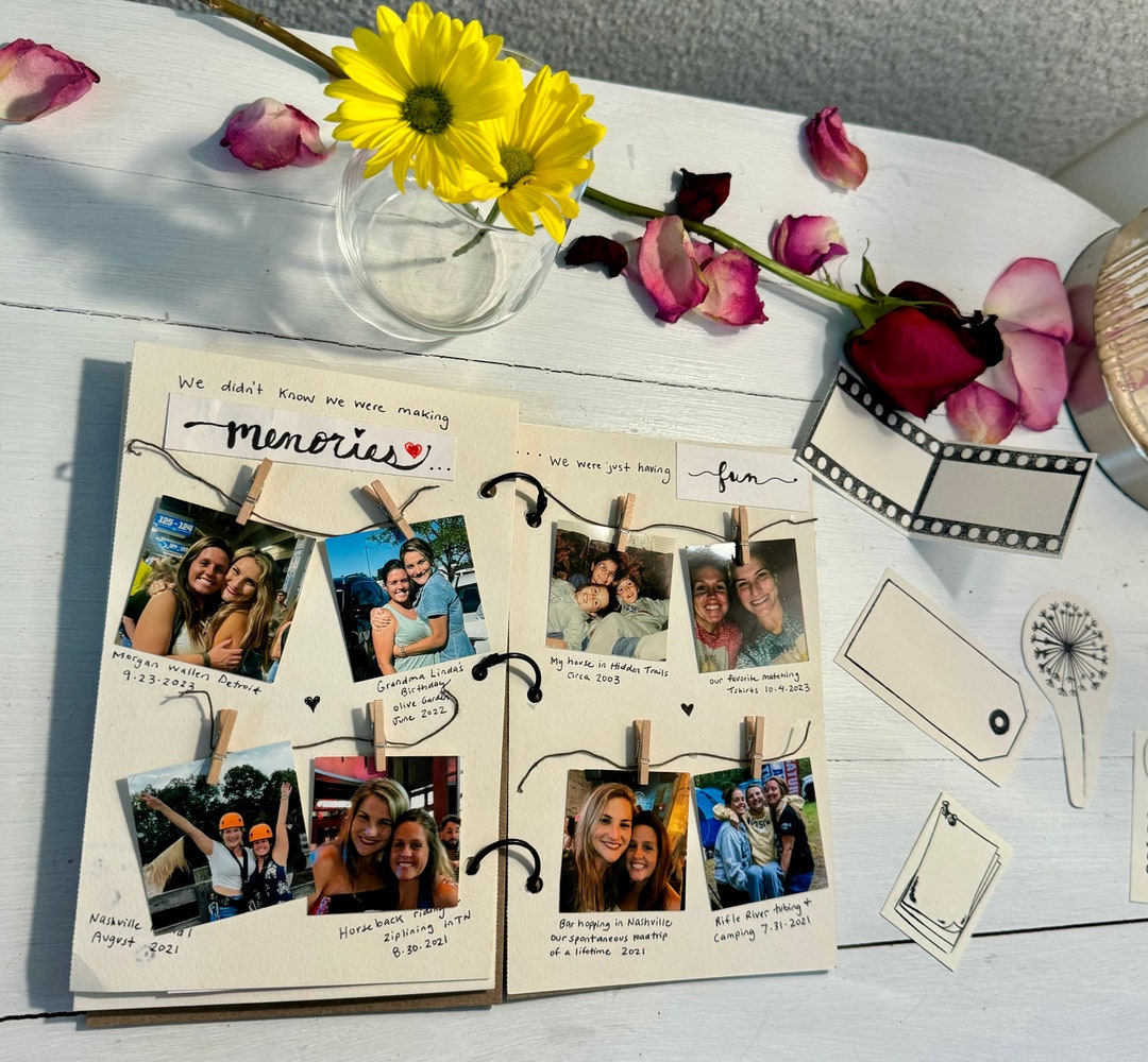 Personalized Interactive Premade Our Adventure Book Scrapbook Couples ...