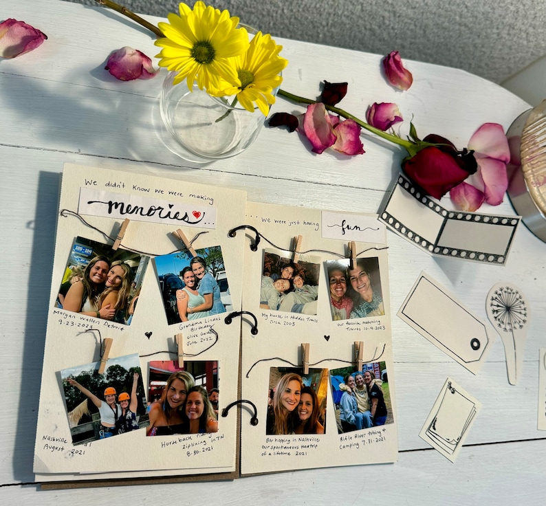 Personalized Interactive Premade Our Adventure Book Scrapbook Couples ...