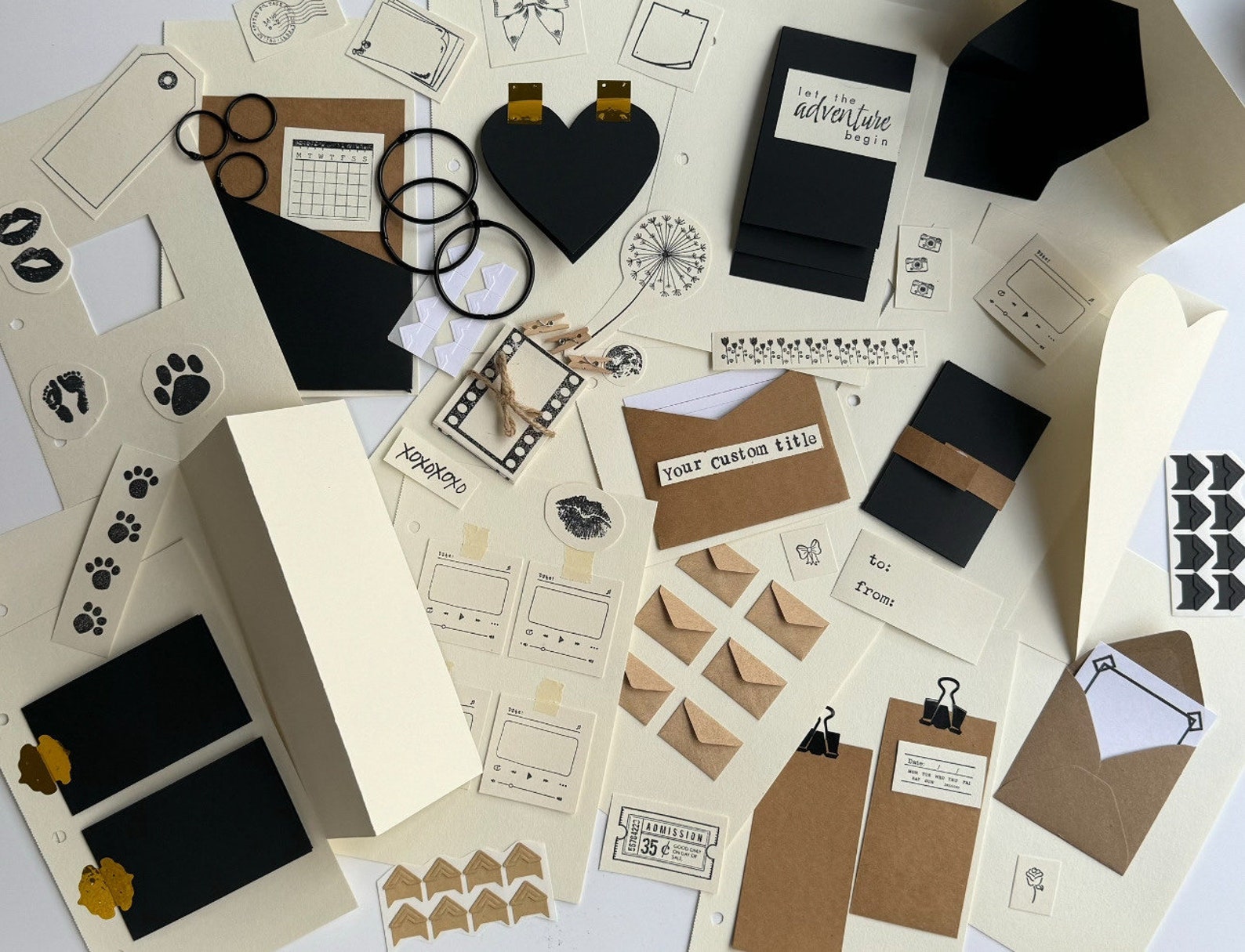 Mini Cute Scrapbook for Best Friend Cute Scrapbook for Boyfriend Cute ...