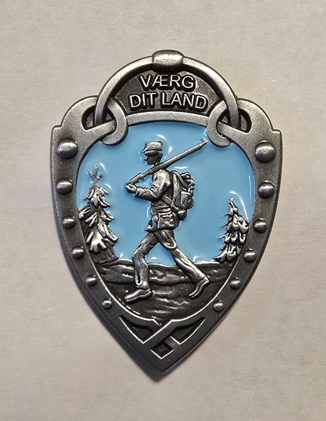 Large Norwegian Foot March Badge - Etsy
