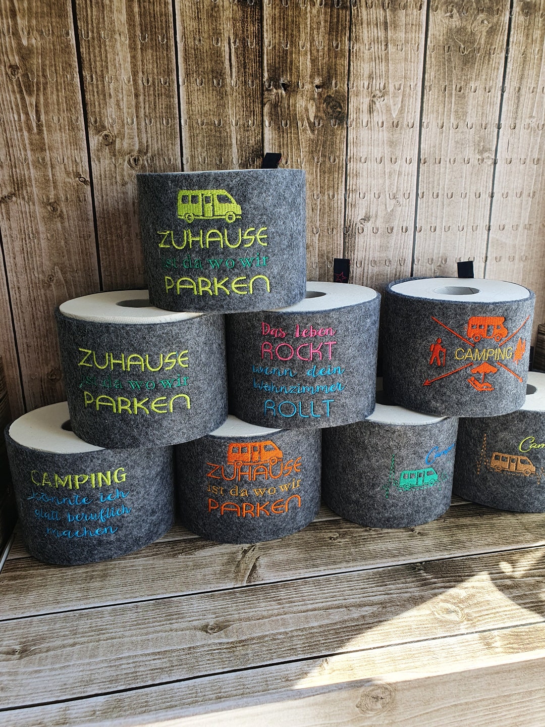 Camping Toilet Paper Banderole, Toilet Paper Hider, Decoration, Gift ...