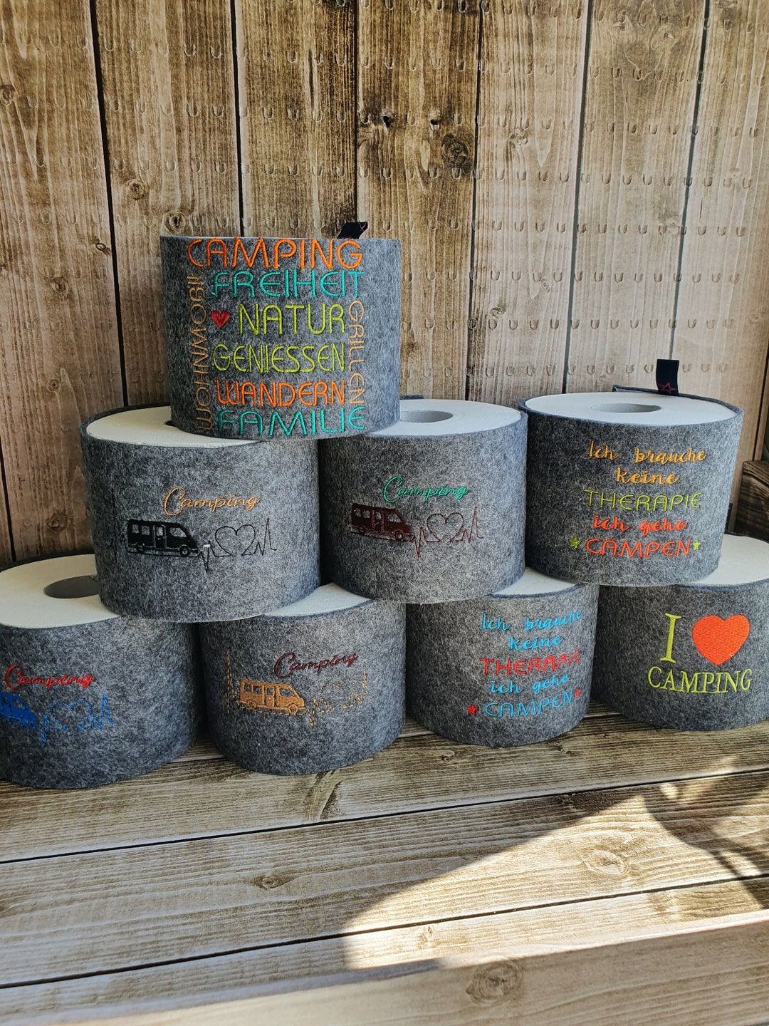 Camping Toilet Paper Banderole, Toilet Paper Hider, Decoration, Gift ...