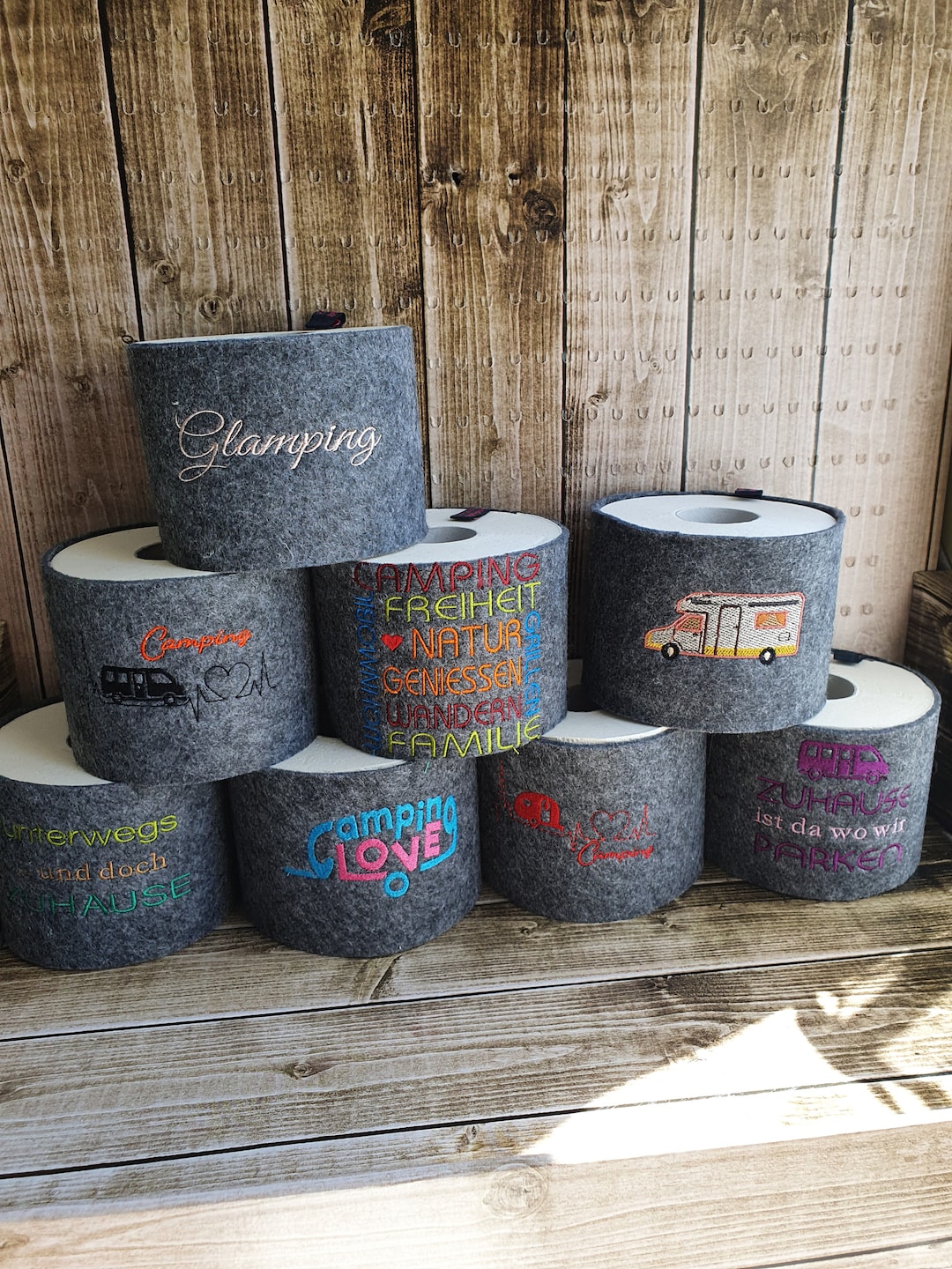 Camping Toilet Paper Banderole, Toilet Paper Hider, Decoration, Gift ...