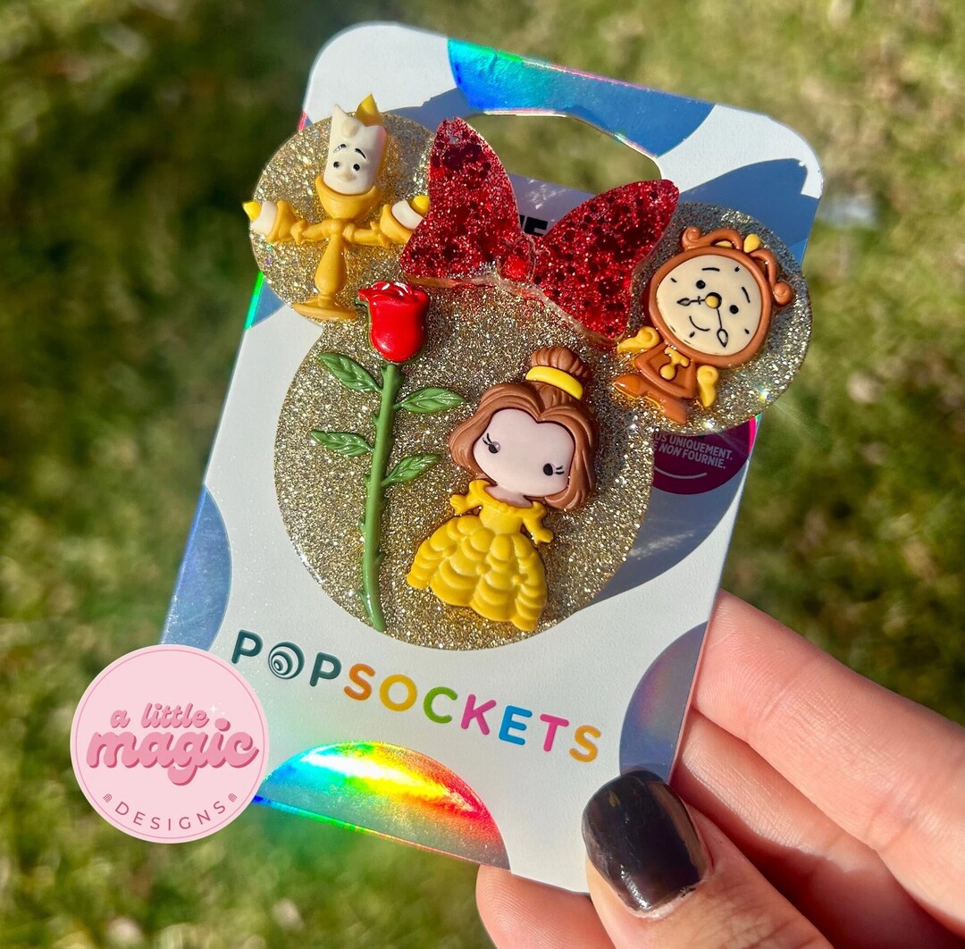 Princess Belle, Beauty and the Beast, Disney Inspired, Badge Reel, Pop ...