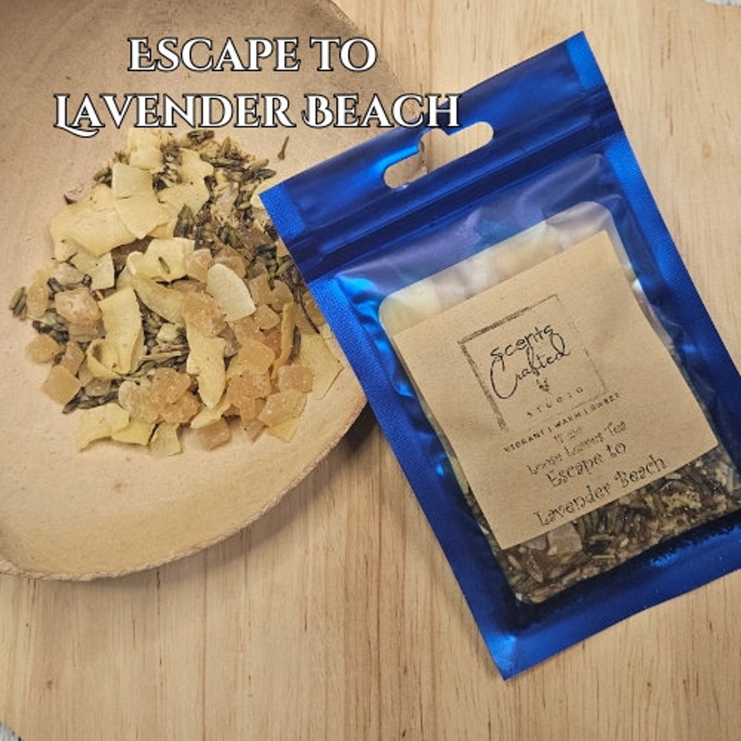Escape to Lavender Beach, Artisan Tea, Gourmet Loose Tea Leaf, Fruity ...