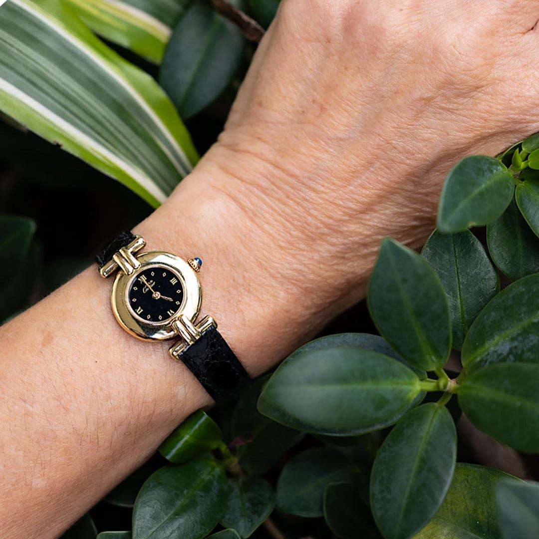 Cartier Paris Rivoli Argent Watch - Etsy