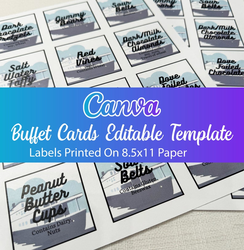 EDITABLE Klamath Candy Labels Template | Klamath Labels Printable ...