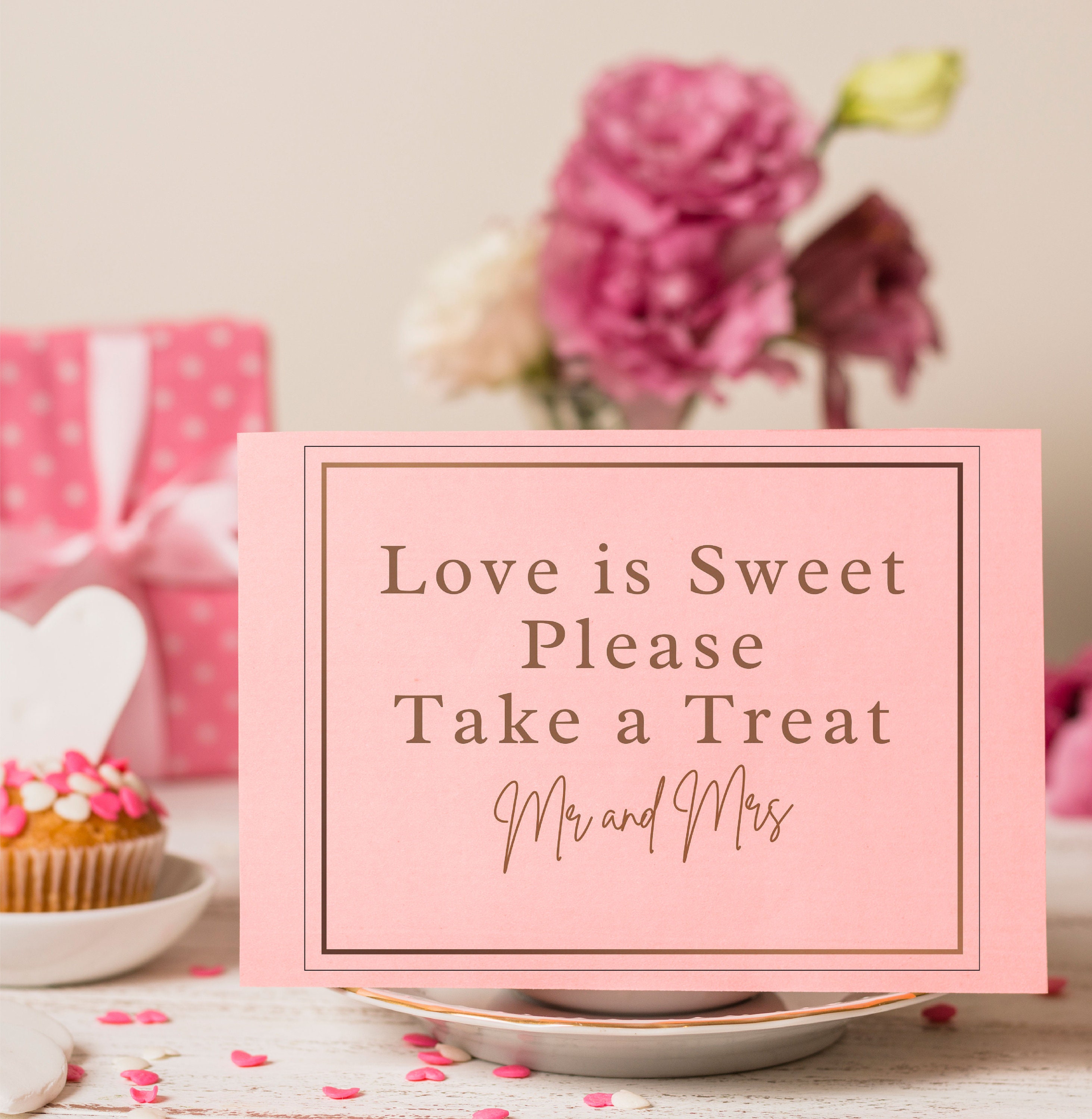 Wedding Sign Printable | Candy Buffet Sign Printable | Wedding ...