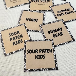 EDITABLE Lit Mitzvah Candy Labels Template | Mitzvah Labels Printable ...