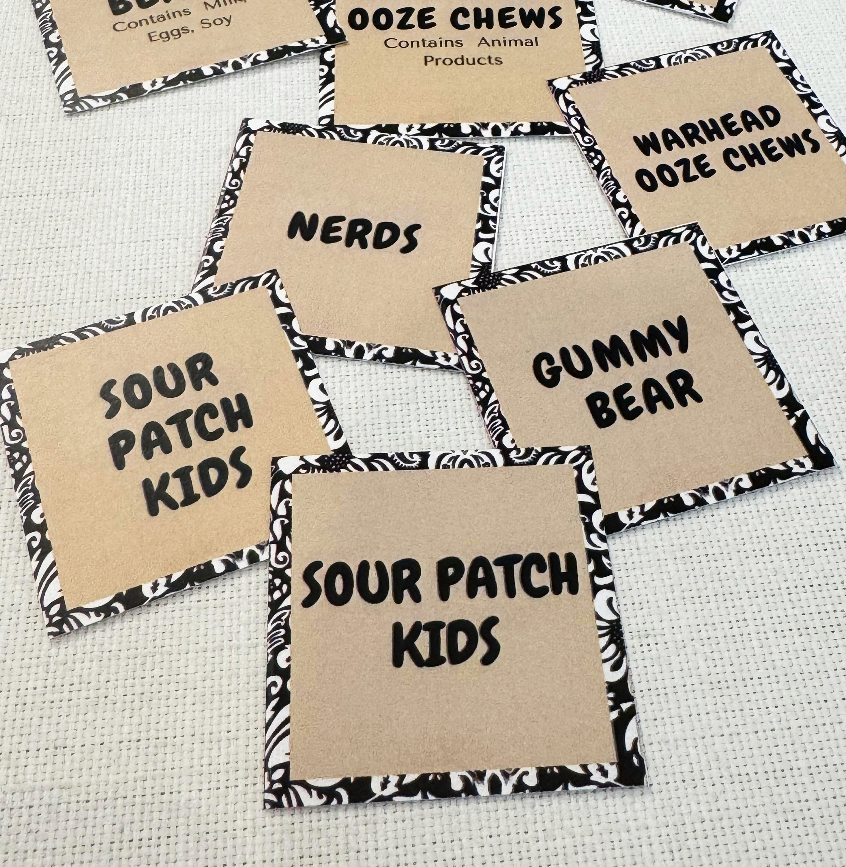 EDITABLE Lit Mitzvah Candy Labels Template | Mitzvah Labels Printable ...
