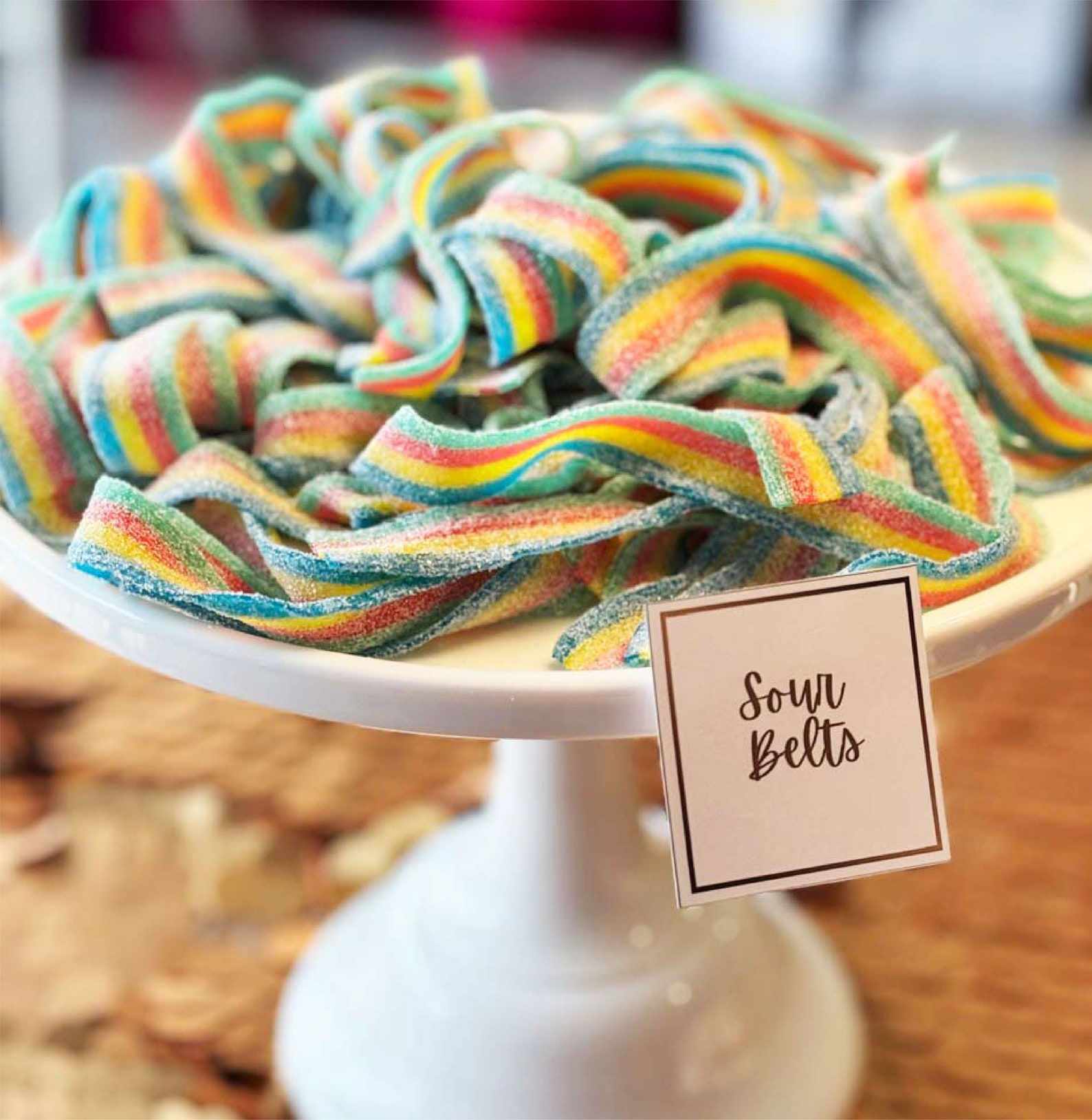 EDITABLE Wedding Candy Buffet Label | Wedding Place Card Printable ...