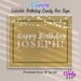 Happy Birthday Sign | Editable Canva Birthday Sign | Birthday Welcome ...