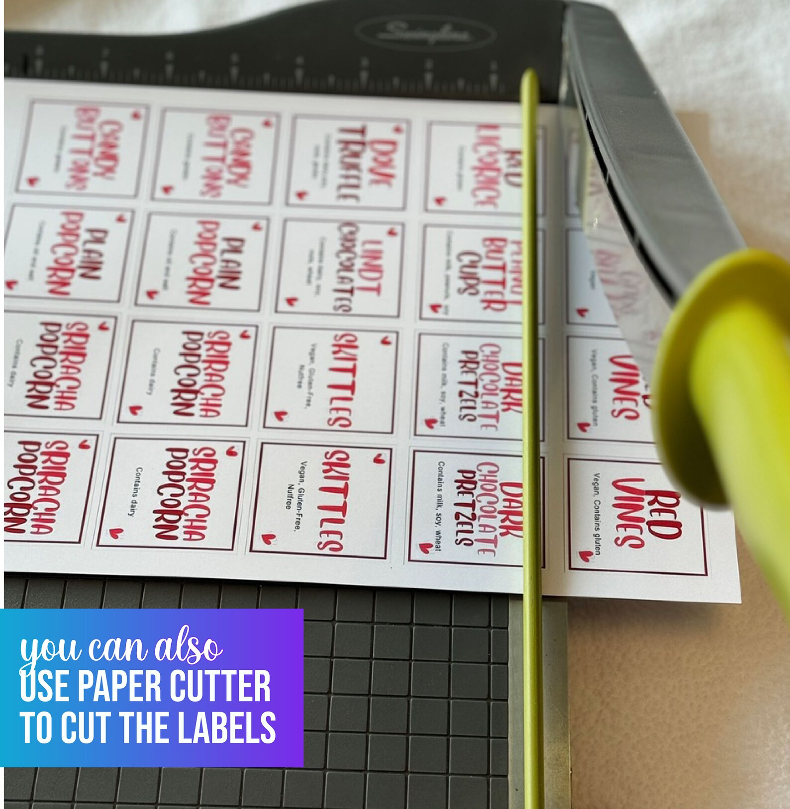 EDITABLE Wedding Candy Buffet Label | Wedding Place Card Printable ...