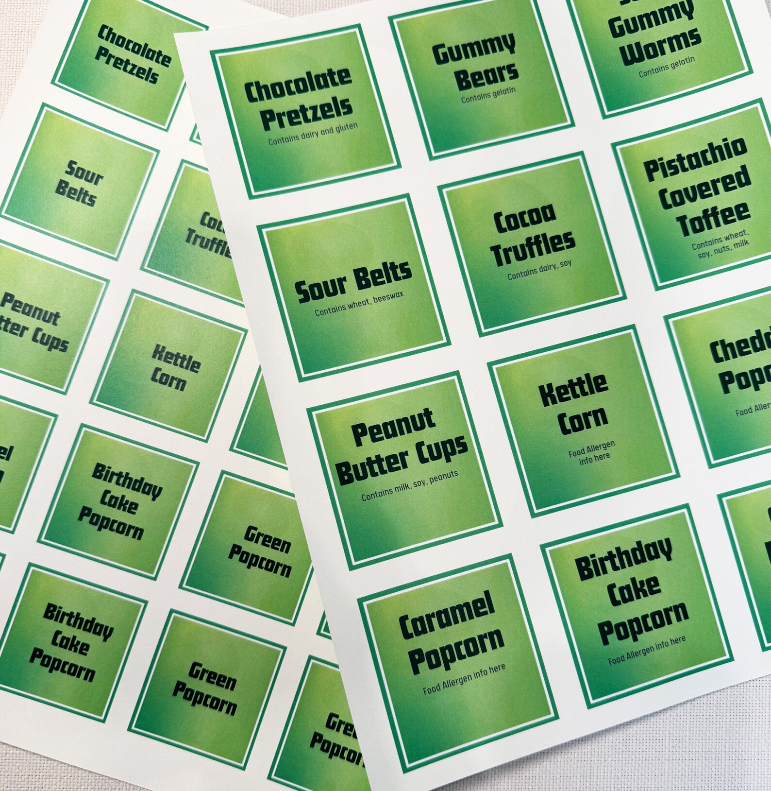 EDITABLE Vmware Candy Labels Template | Vmware Labels Printable ...