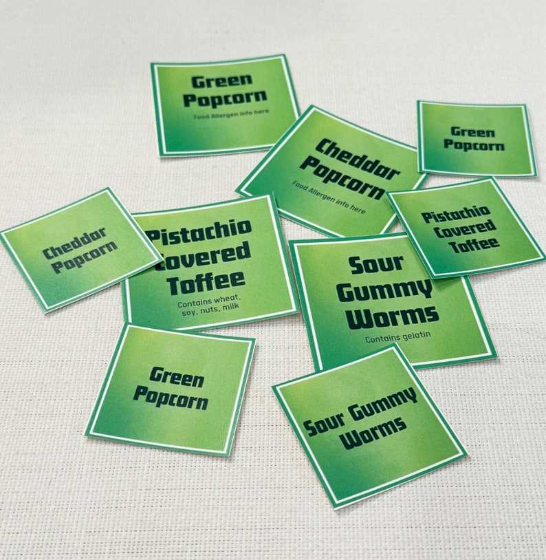 EDITABLE Vmware Candy Labels Template | Vmware Labels Printable ...
