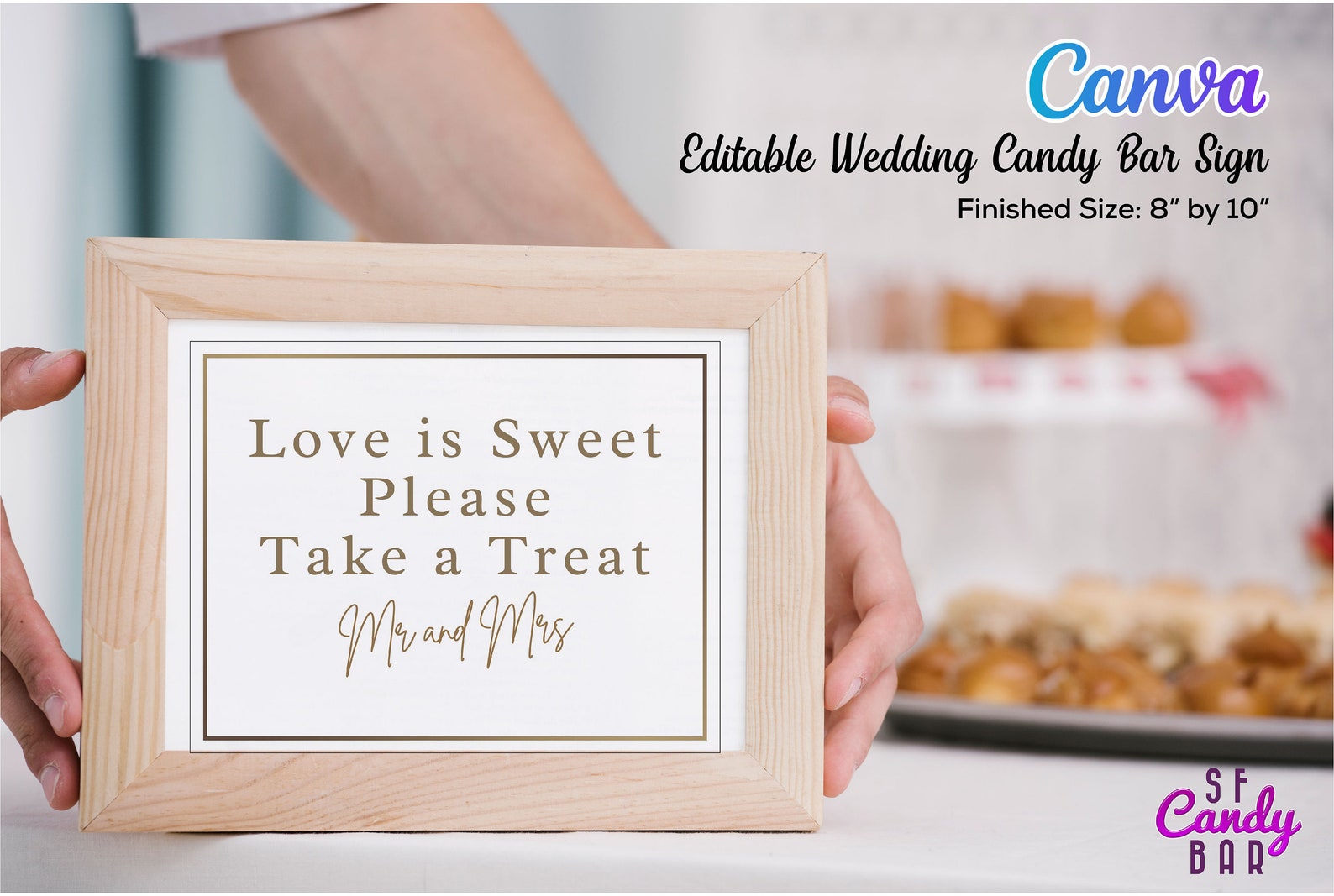 Wedding Sign Printable | Candy Buffet Sign Printable | Wedding ...