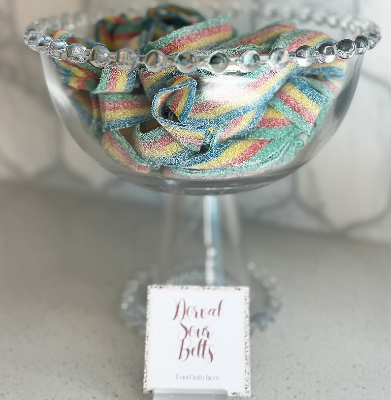 EDITABLE Wedding Favor Candy Labels Template | Wedding Favor Labels ...