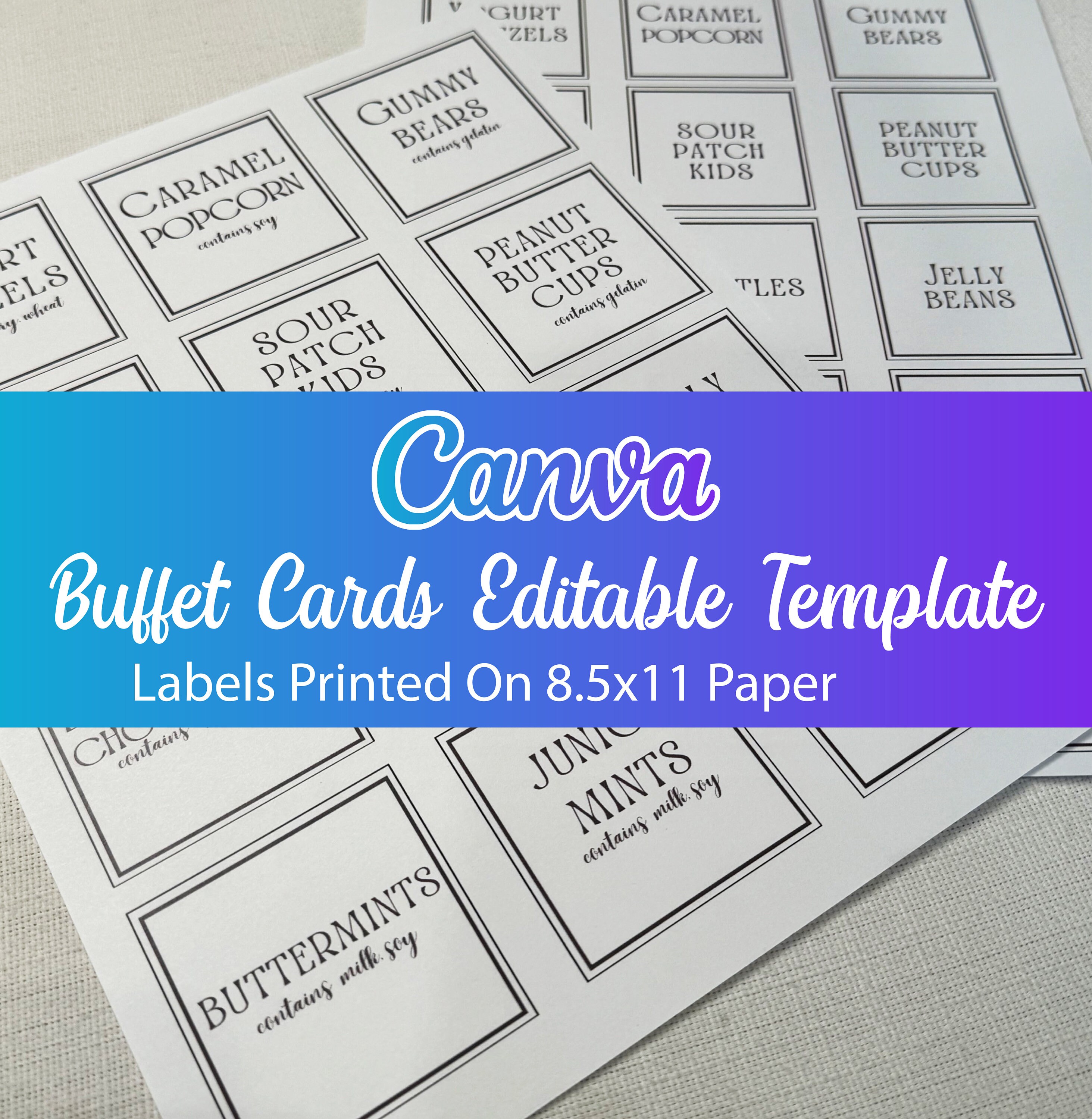 EDITABLE Wedding Candy Labels Template | Wedding Labels Printable ...