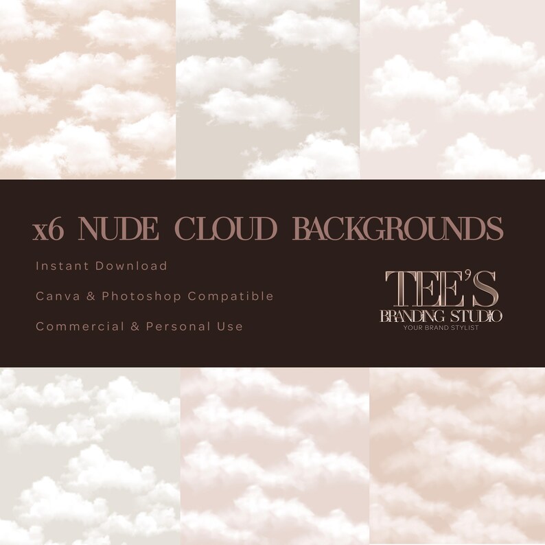 6 Nude Cloud Background Template Size Square, Clouds, Cloud Wallpaper, High Resolution ...