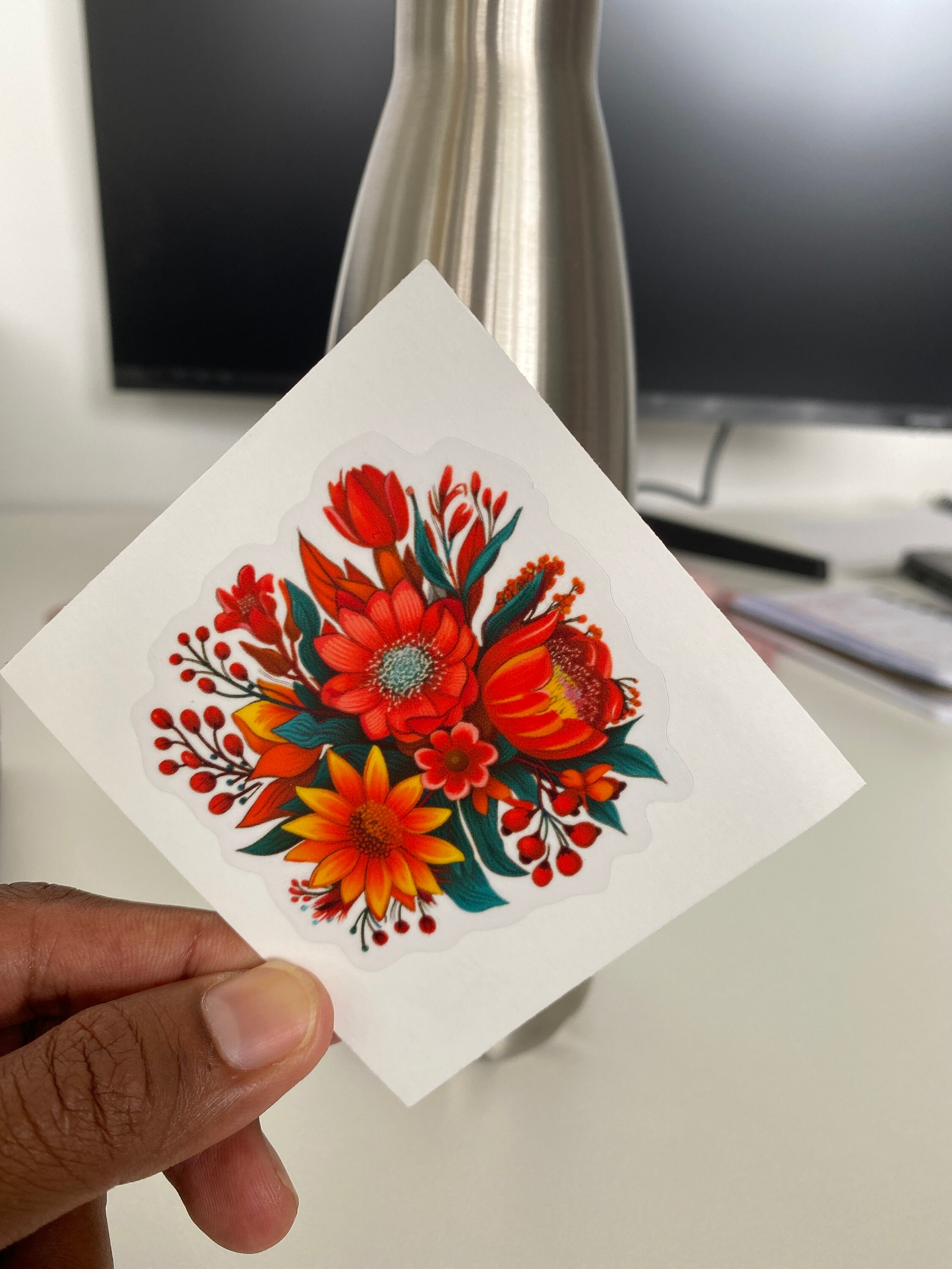 Cute Australian Plant Banksia Flower Australian Flower Stickerkiss-cut ...