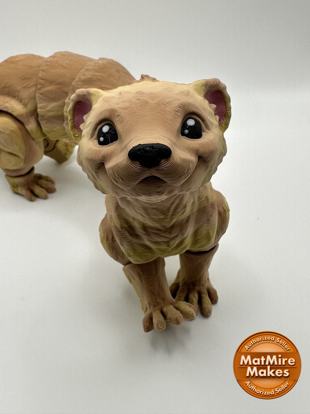 Ferret, 3D Printed, Articulated Flexi - Etsy