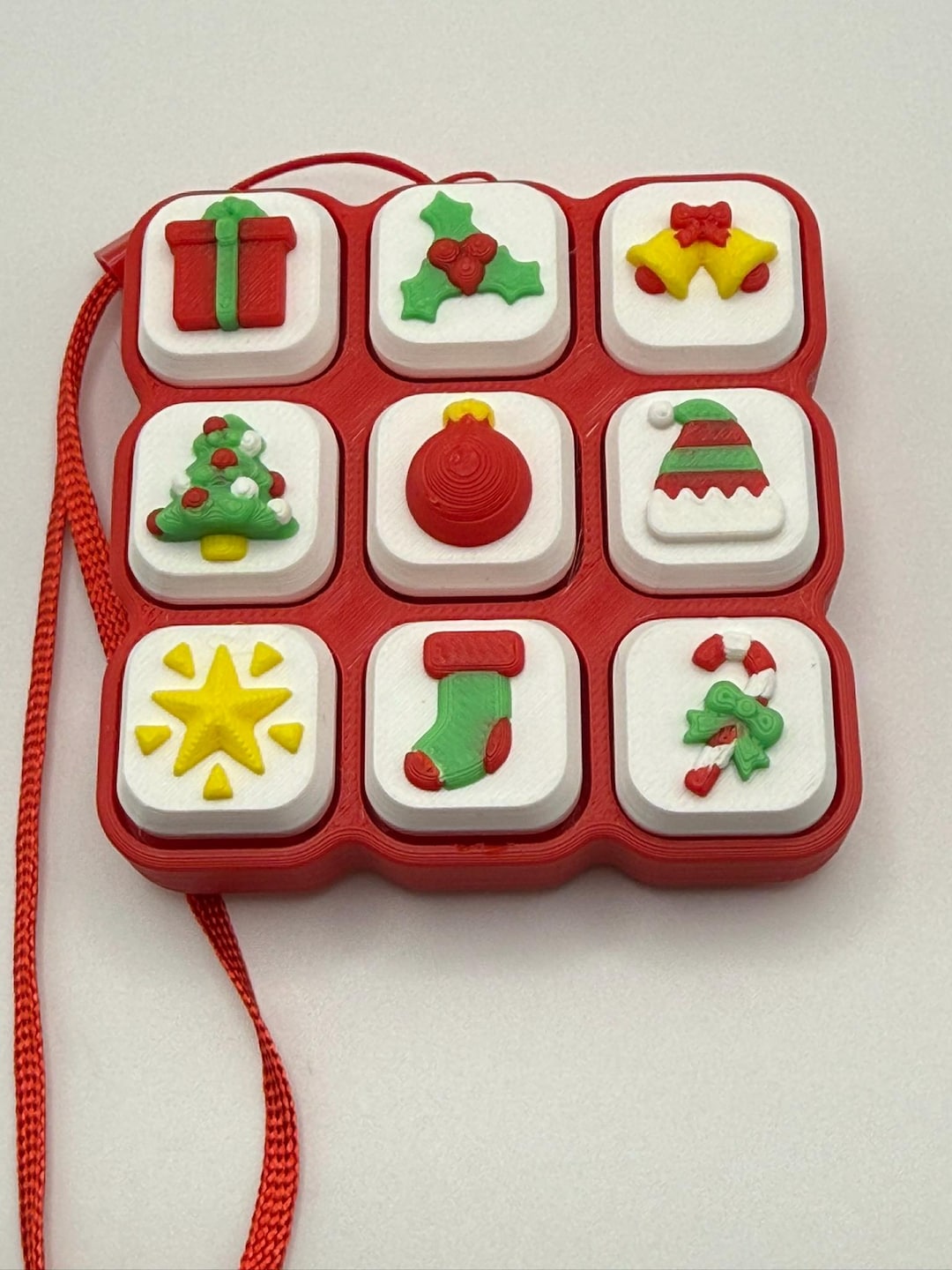Christmas Holiday Clicker Keyboard Fidget Toy - Etsy
