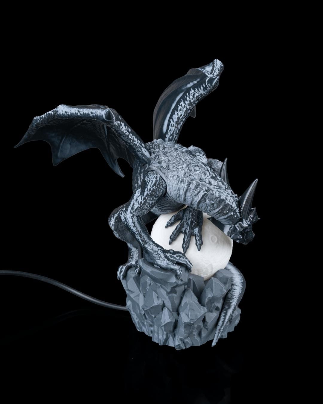 Dragon Eclipse - Table Lamp - Etsy