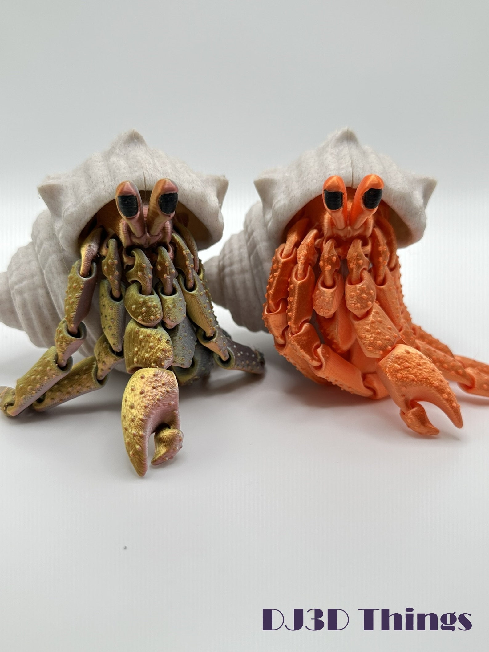 Hermit Crab and Shell, 3D Printed - Etsy