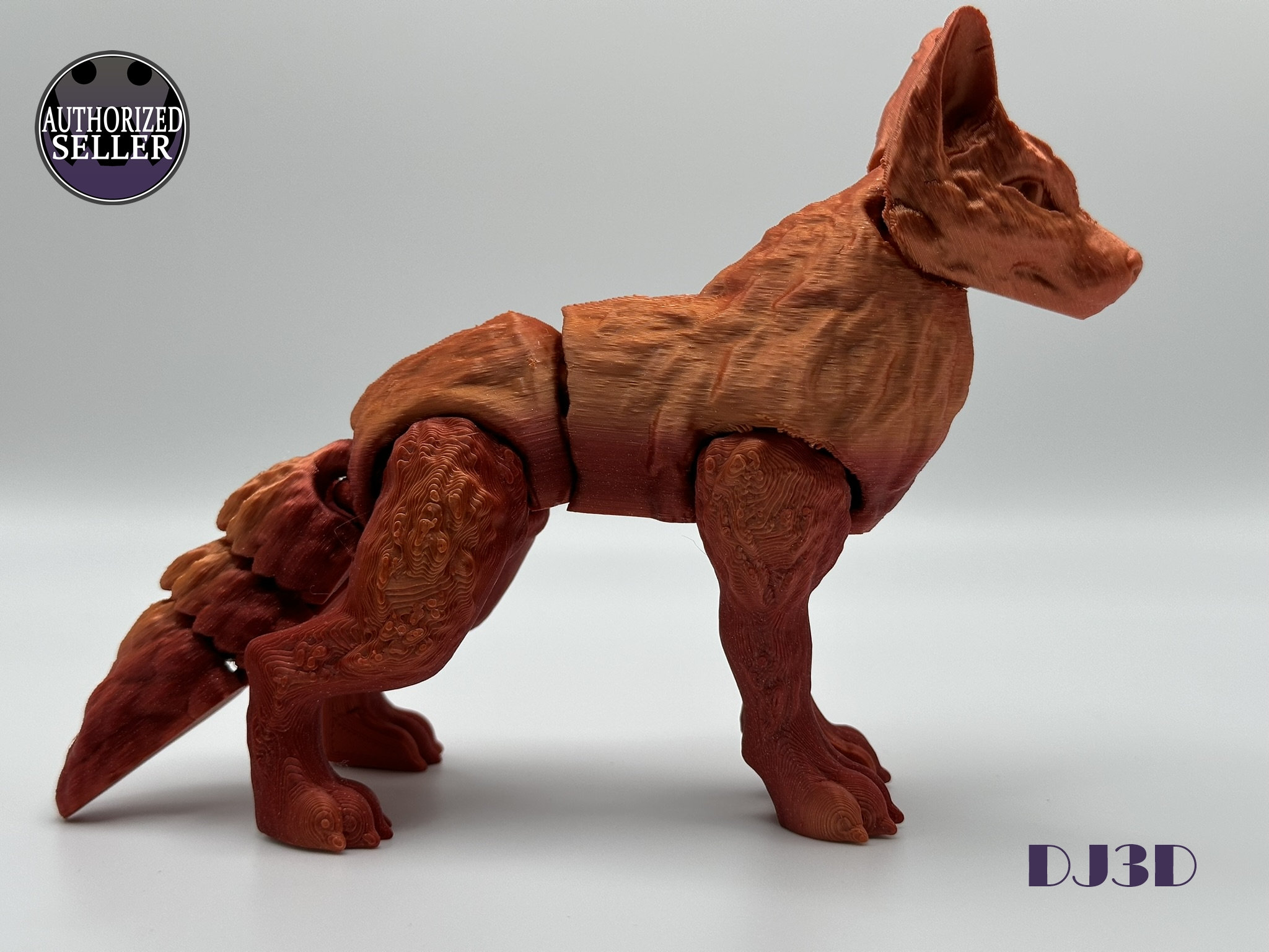 3D Printed Wolf, Cinderwolf by Cinderwing - Etsy