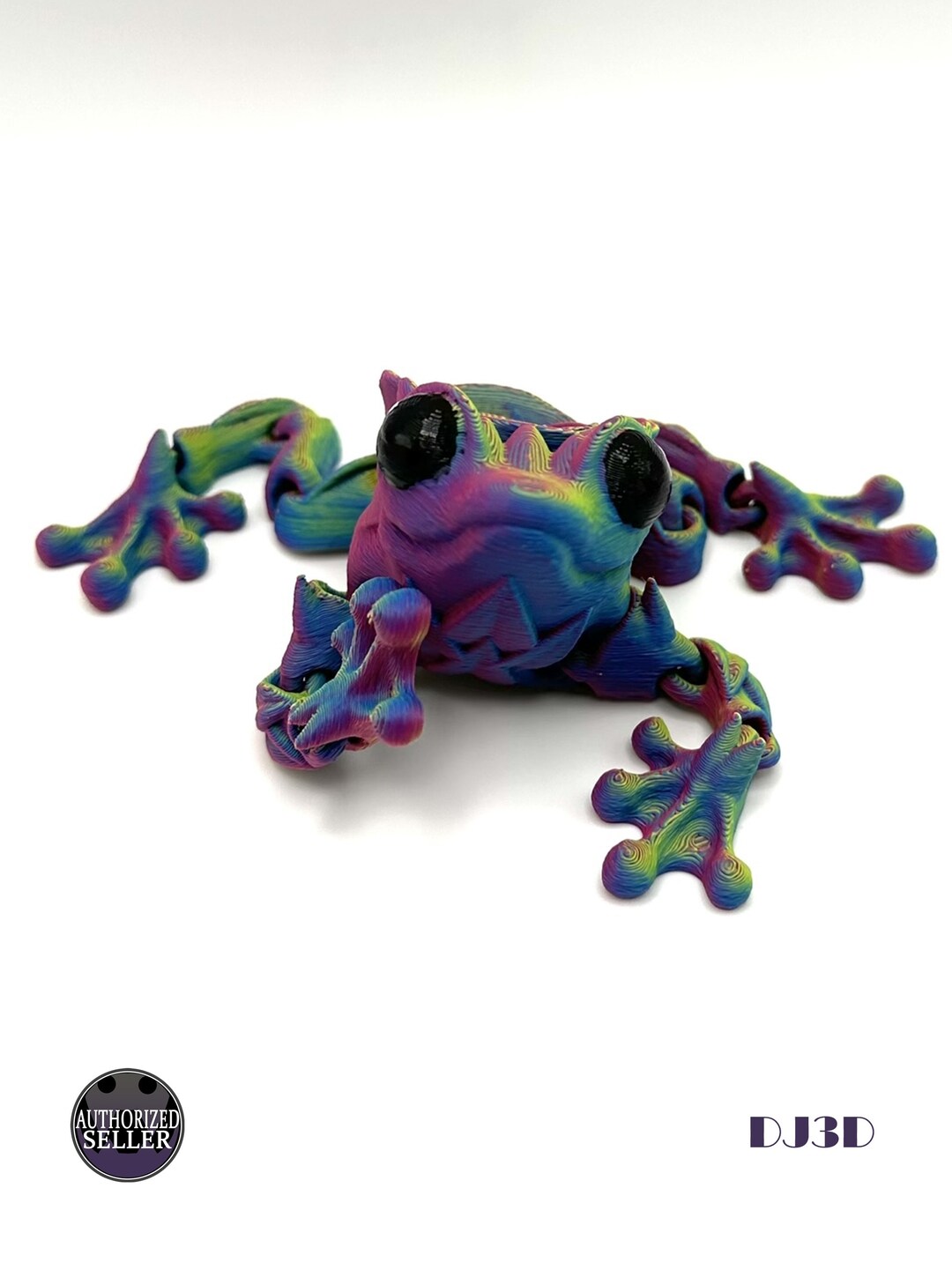 3D Printed Rose Frog by Cinderwing - Etsy